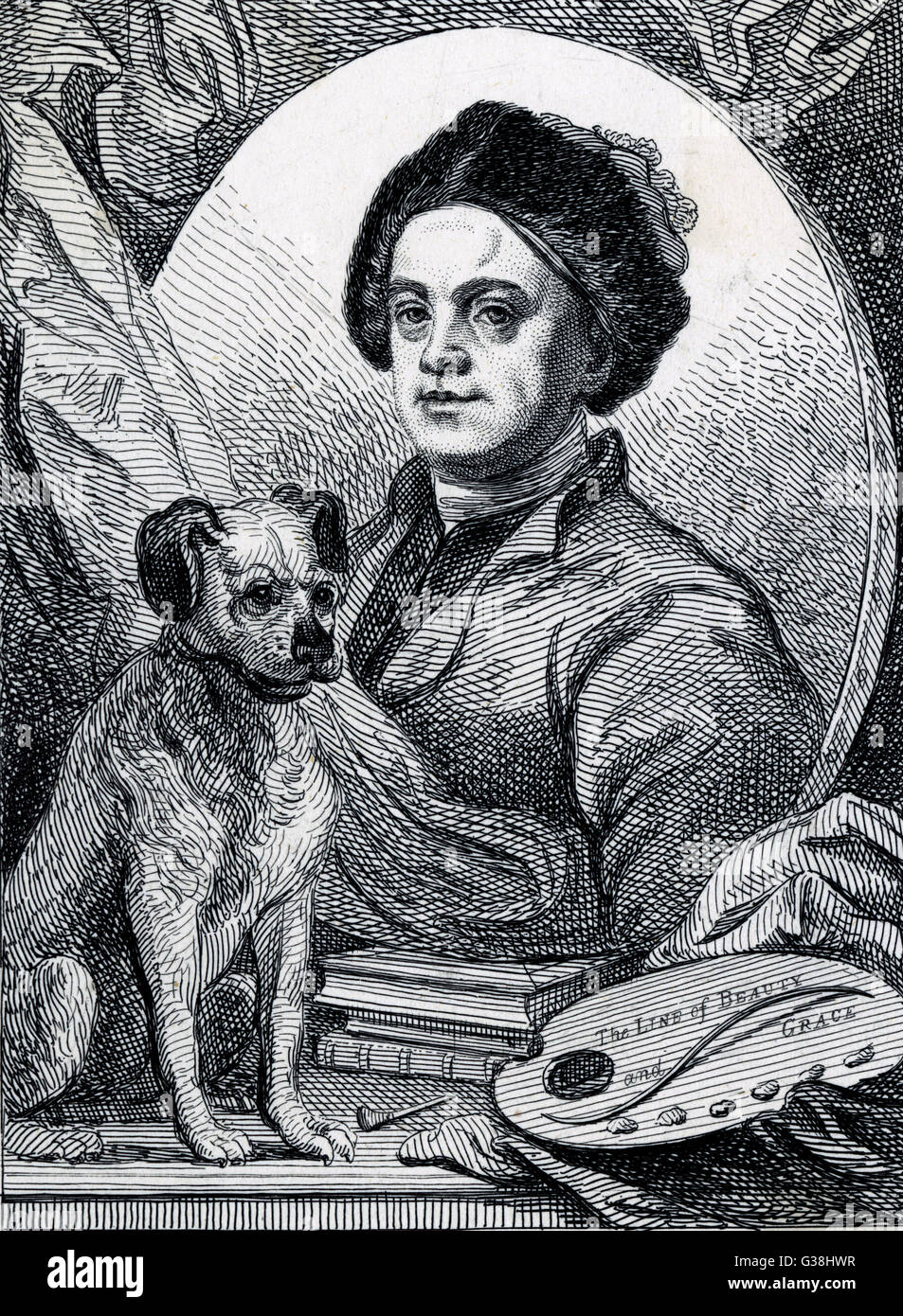 Hogarth dog hi-res stock photography and images - Alamy