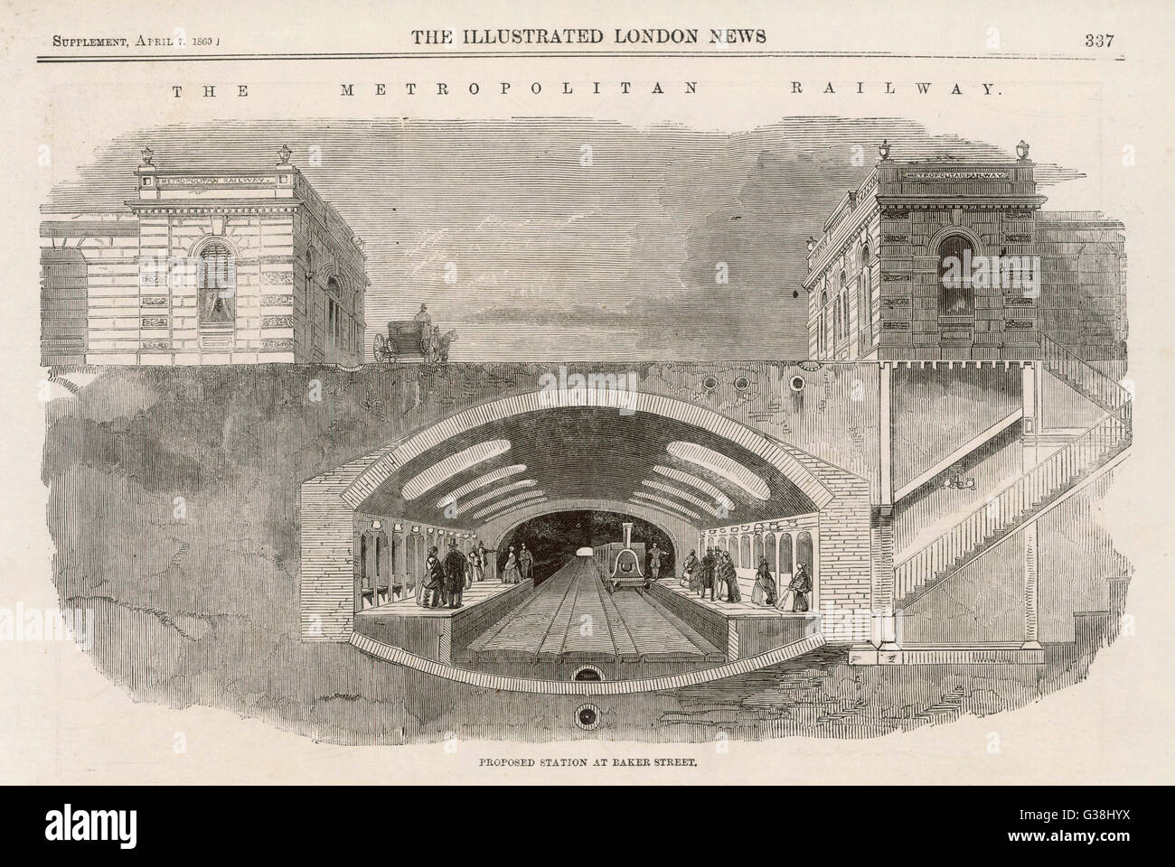 Baker street cross section hi-res stock photography and images - Alamy