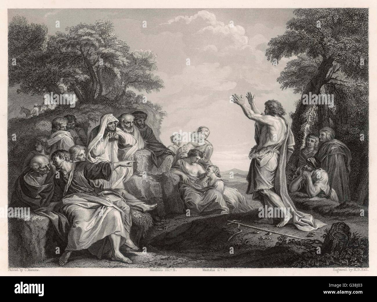 John the baptist repent ye hi-res stock photography and images - Alamy