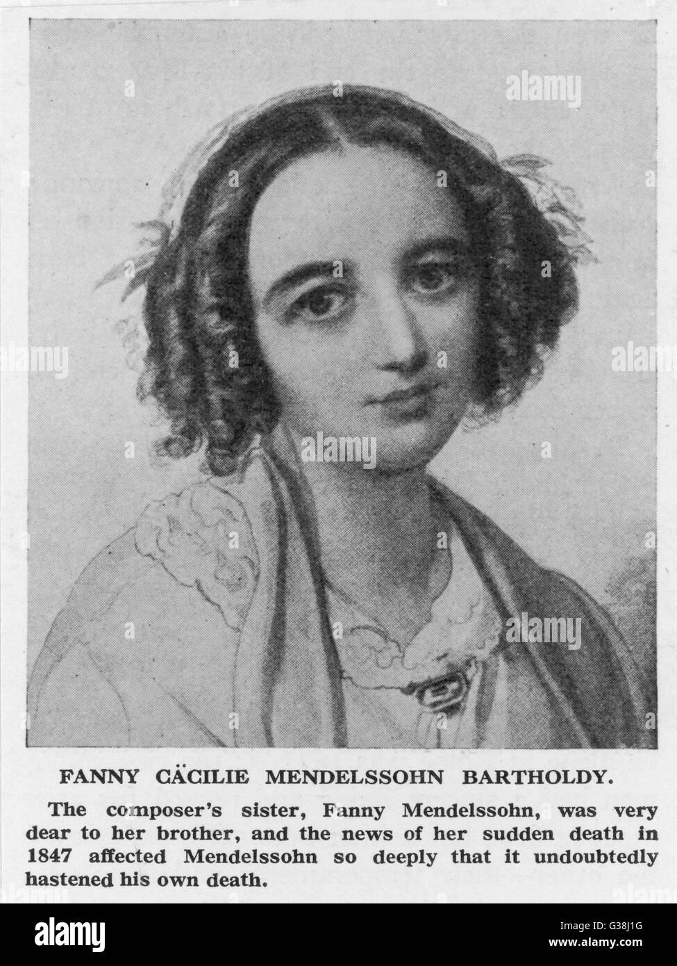 Fanny mendelssohn hensel hi-res stock photography and images - Alamy