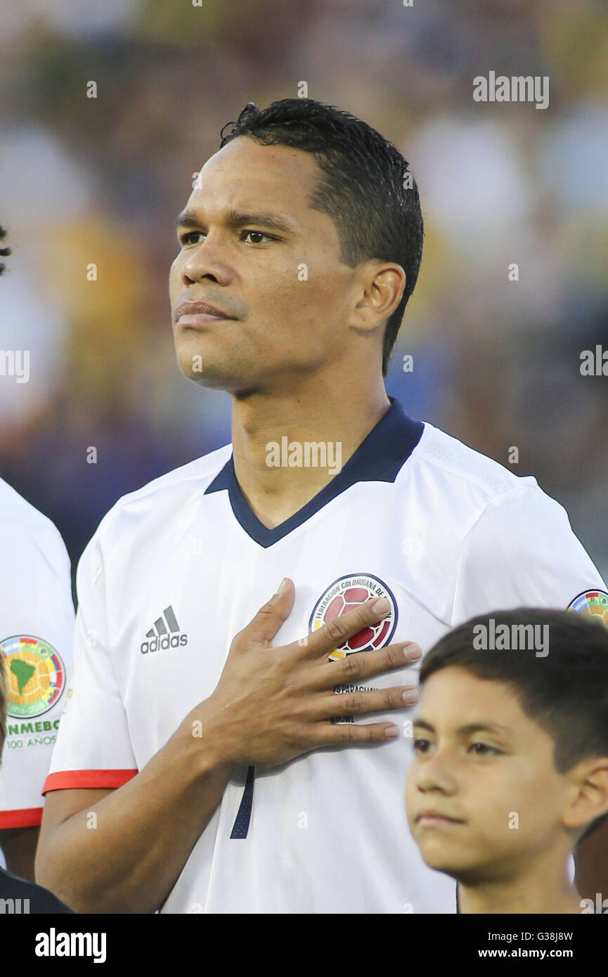 Los Angeles, California, USA. 7th June, 2016. Colombia forward Carlos ...