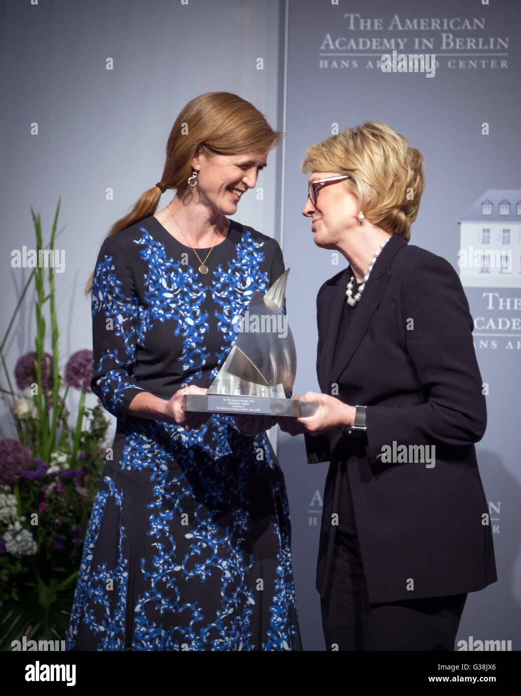 Berlin, Germany. 08th June, 2016. Head of the American Academy, Gahl ...