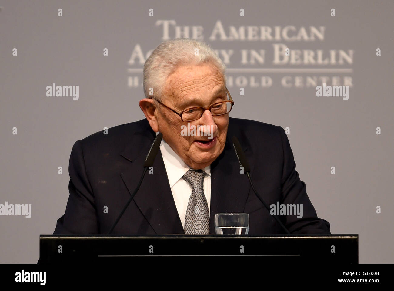 Berlin, Germany. 08th June, 2016. Former US Foreign Minister Henry ...