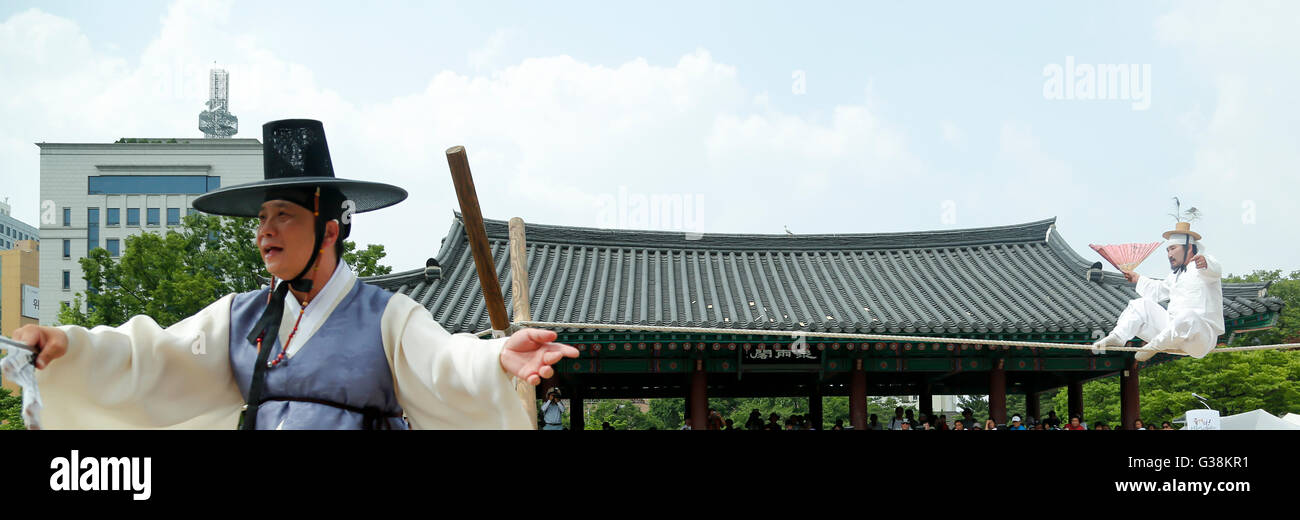 Seoul, South Korea. 9th June, 2016. Dano Festival, June 9, 2016 : Kim ...