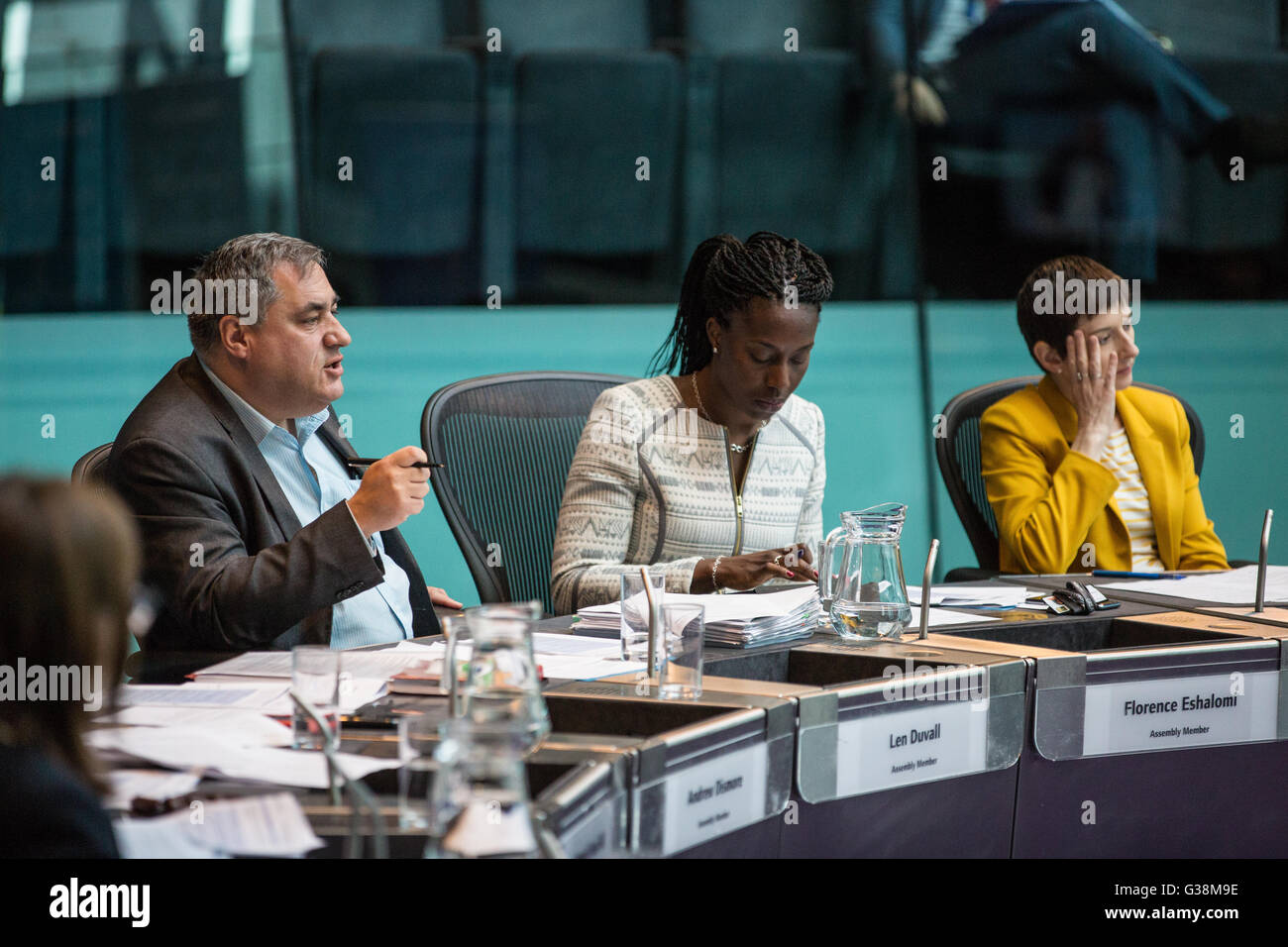 London, UK. 9th June, 2016. London Assembly Member Len Duvall (Labour ...