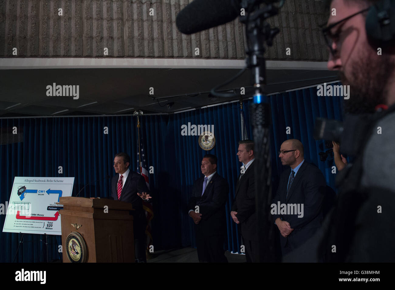 New York, NY, USA. 8th June, 2016. PREET BHARARA, United States ...