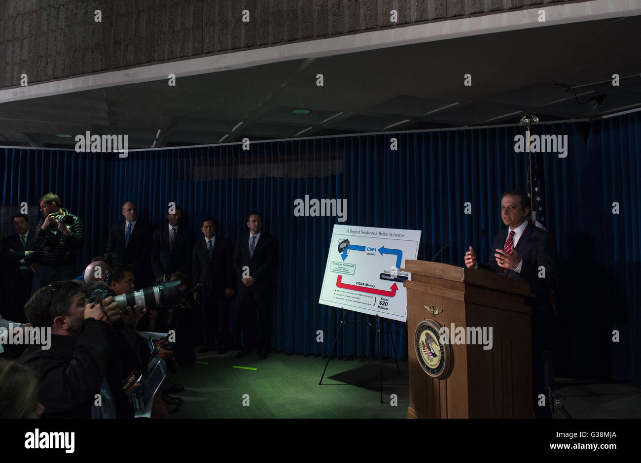 New York, NY, USA. 8th June, 2016. PREET BHARARA, United States ...