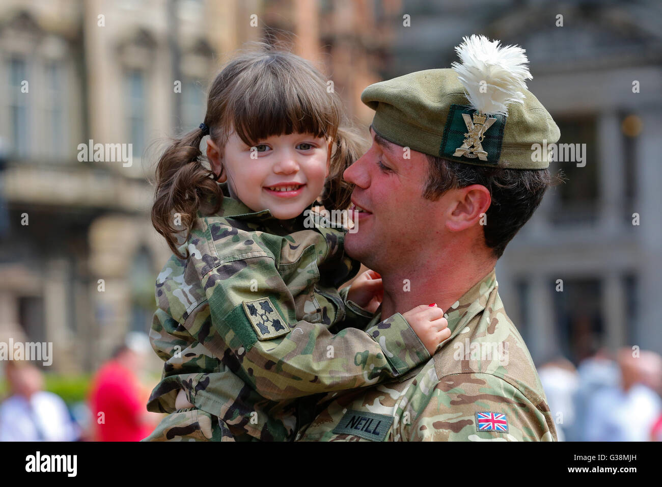 Glasgow, Scotland, UK. 9th June, 2016. Glasgow celebrated the ...