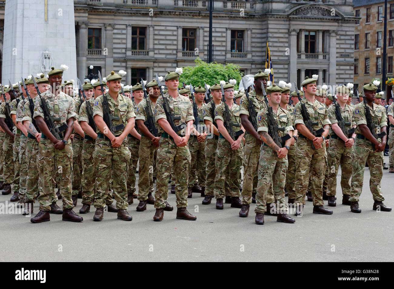 The royal highland fusiliers hi-res stock photography and images - Alamy