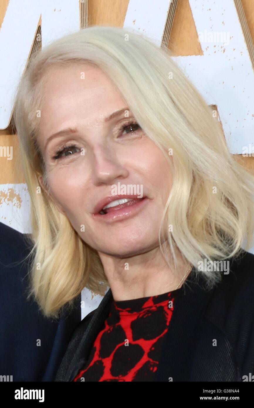 Venice Beach, CA. 8th June, 2016. Ellen Barkin at arrivals for TNT's ...
