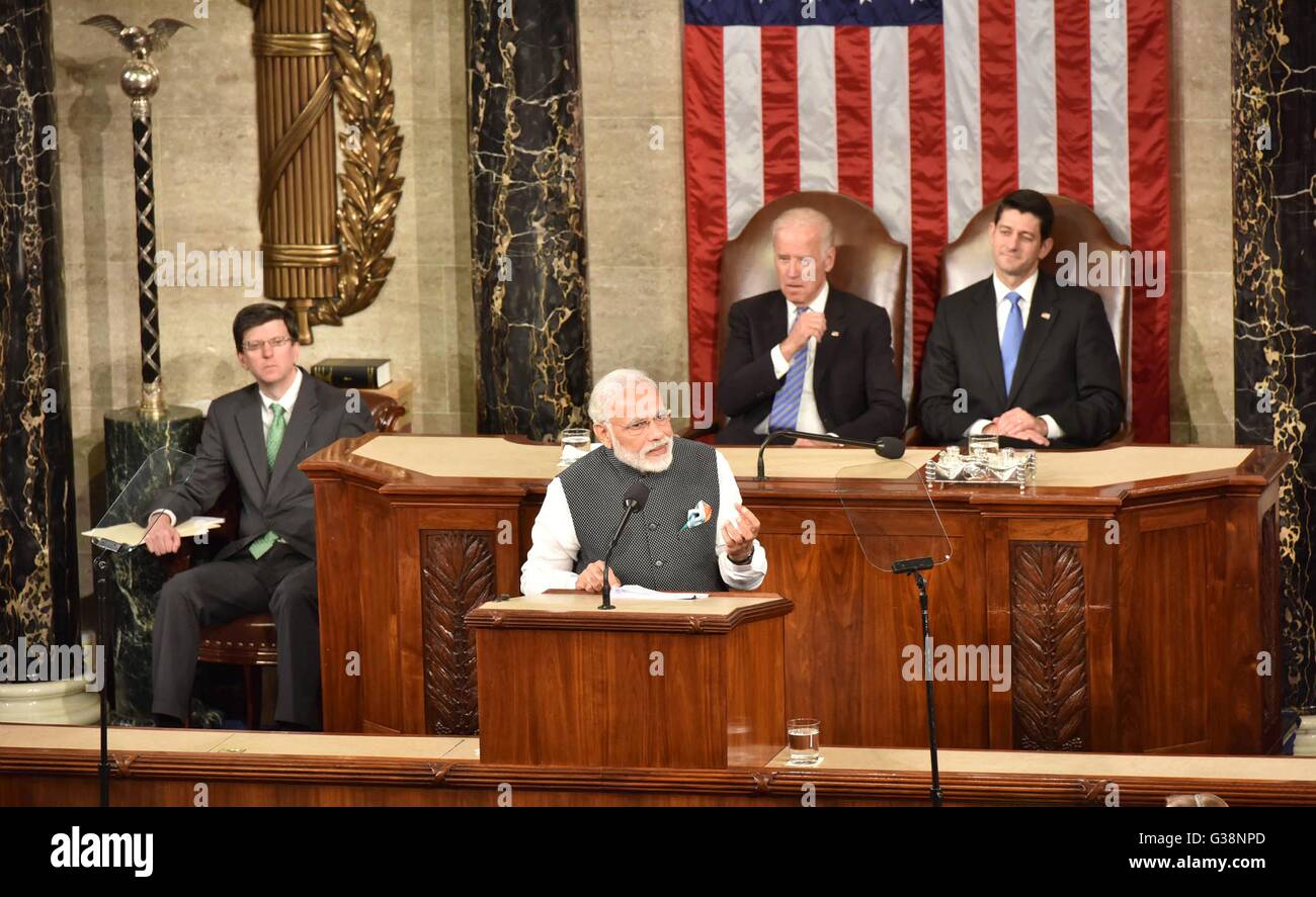 India Prime Minister Narendra Modi address a joint session of the U.S ...