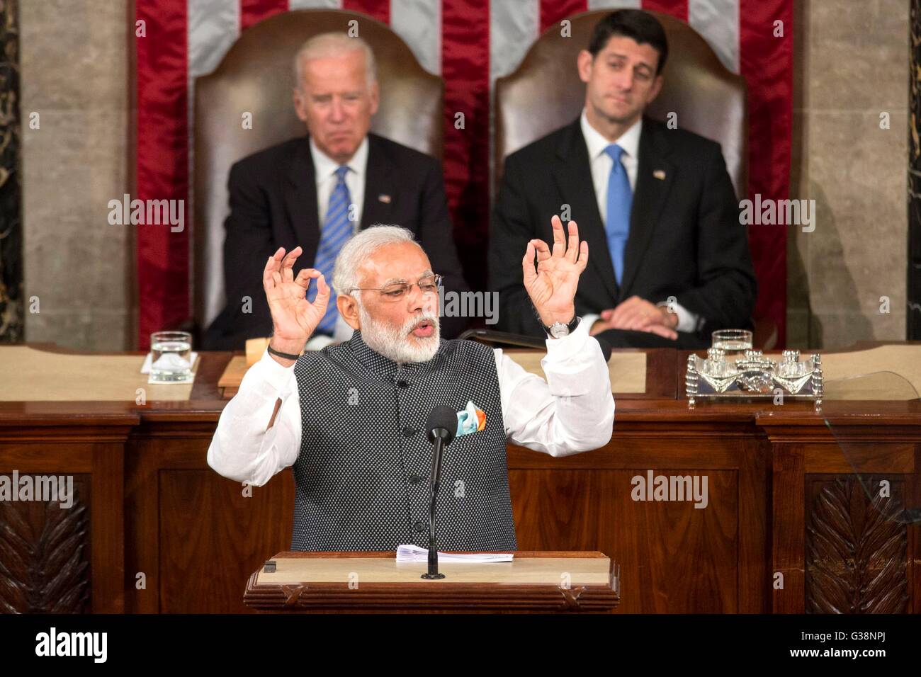 India Prime Minister Narendra Modi address a joint session of the U.S ...