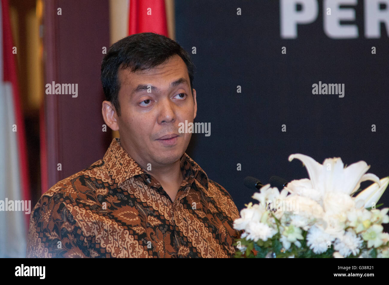 Central Jakarta, Indonesia. 09th June, 2016. PT. Pindad director Silmy ...