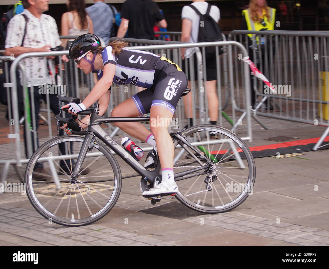 Portsmouth, UK. 9th June 2016. Winner of the Portsmouth round of Matrix ...