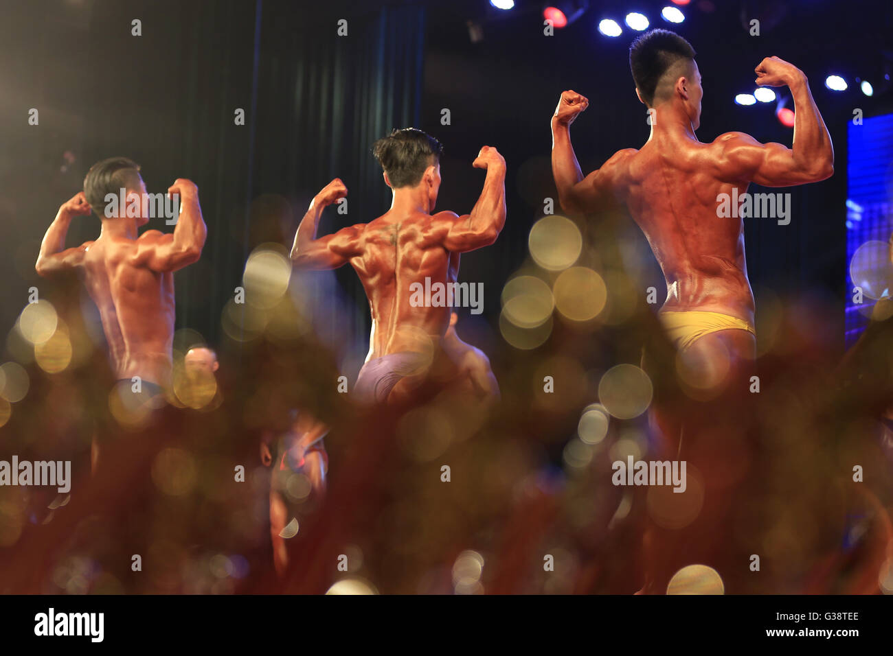 Huaian, China's Jiangsu Province. 10th June, 2016. Participants show ...