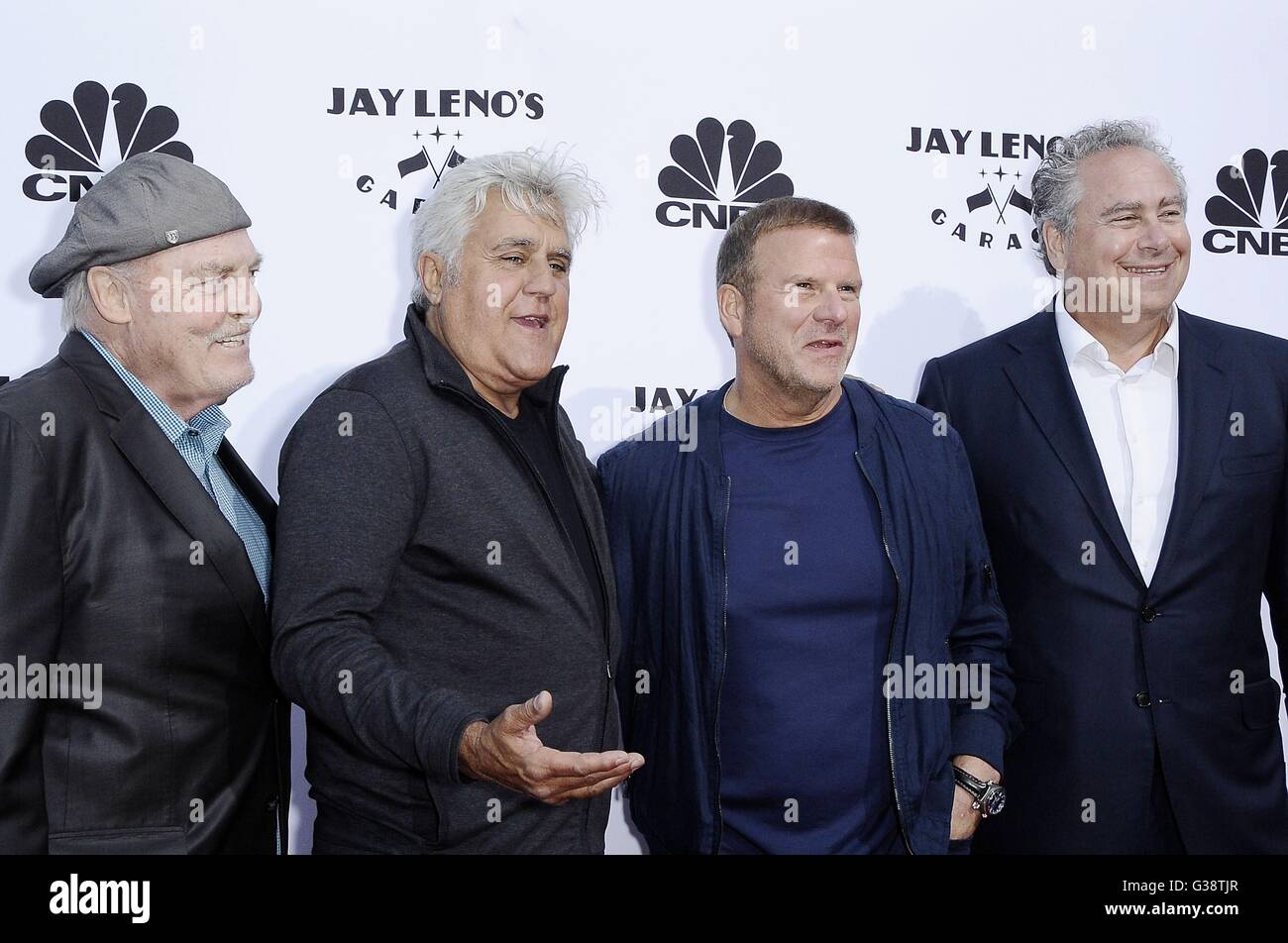 Los Angeles, CA, USA. 9th June, 2016. Stacy Keach, Jay Leno, Tilman ...