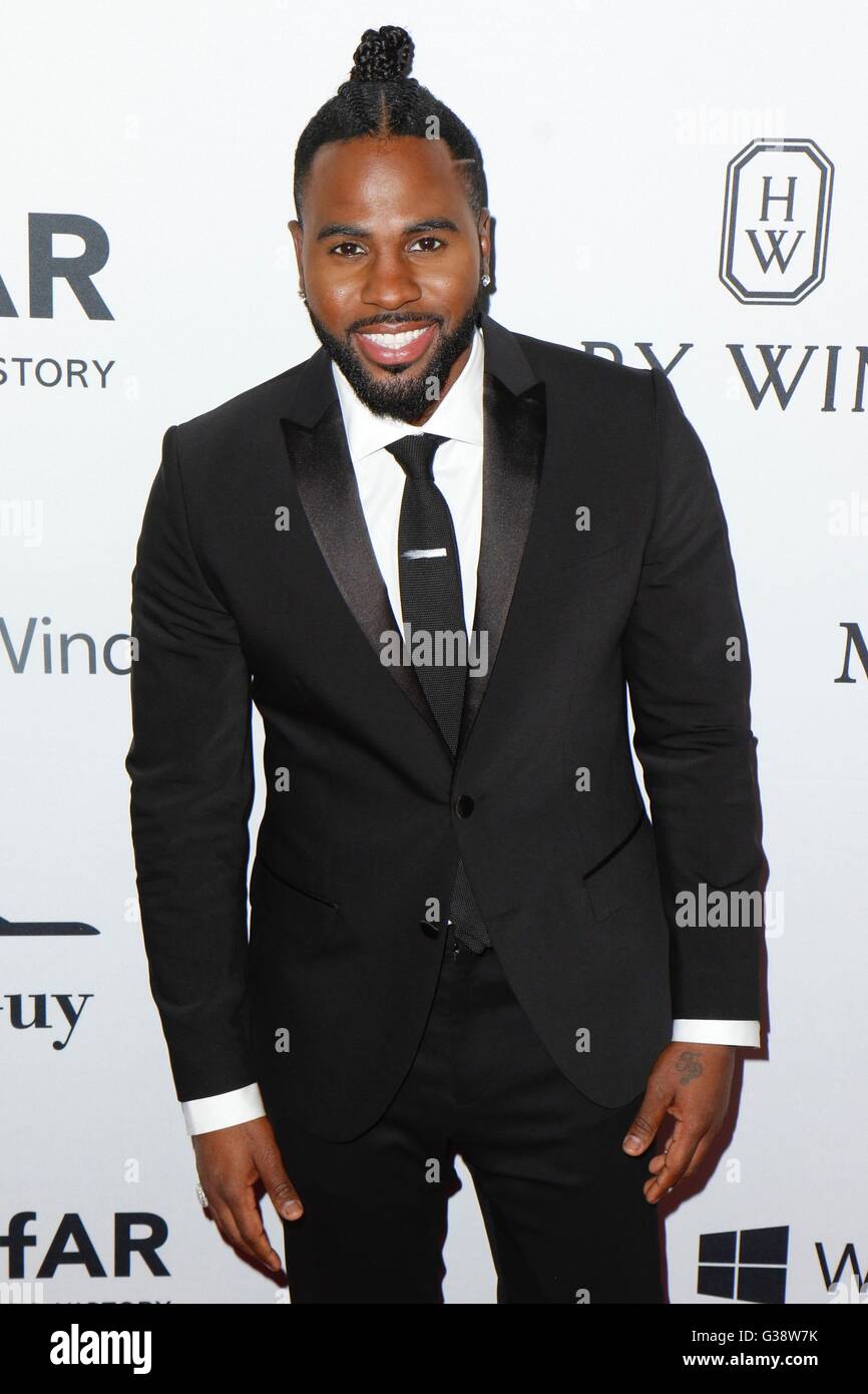 New York, NY, USA. 9th June, 2016. Jason Derulo at arrivals for amfAR ...