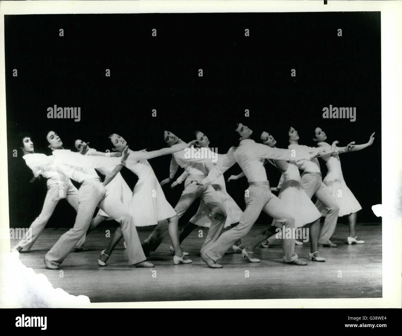 1965 - female male dance dancing group on stage © Keystone Pictures USA ...