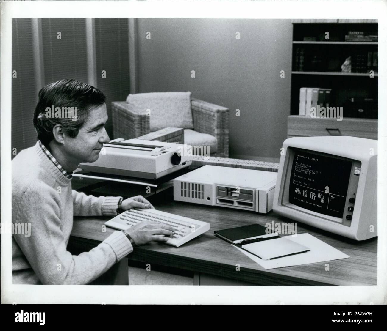 Ibm printer hi-res stock photography and images - Alamy