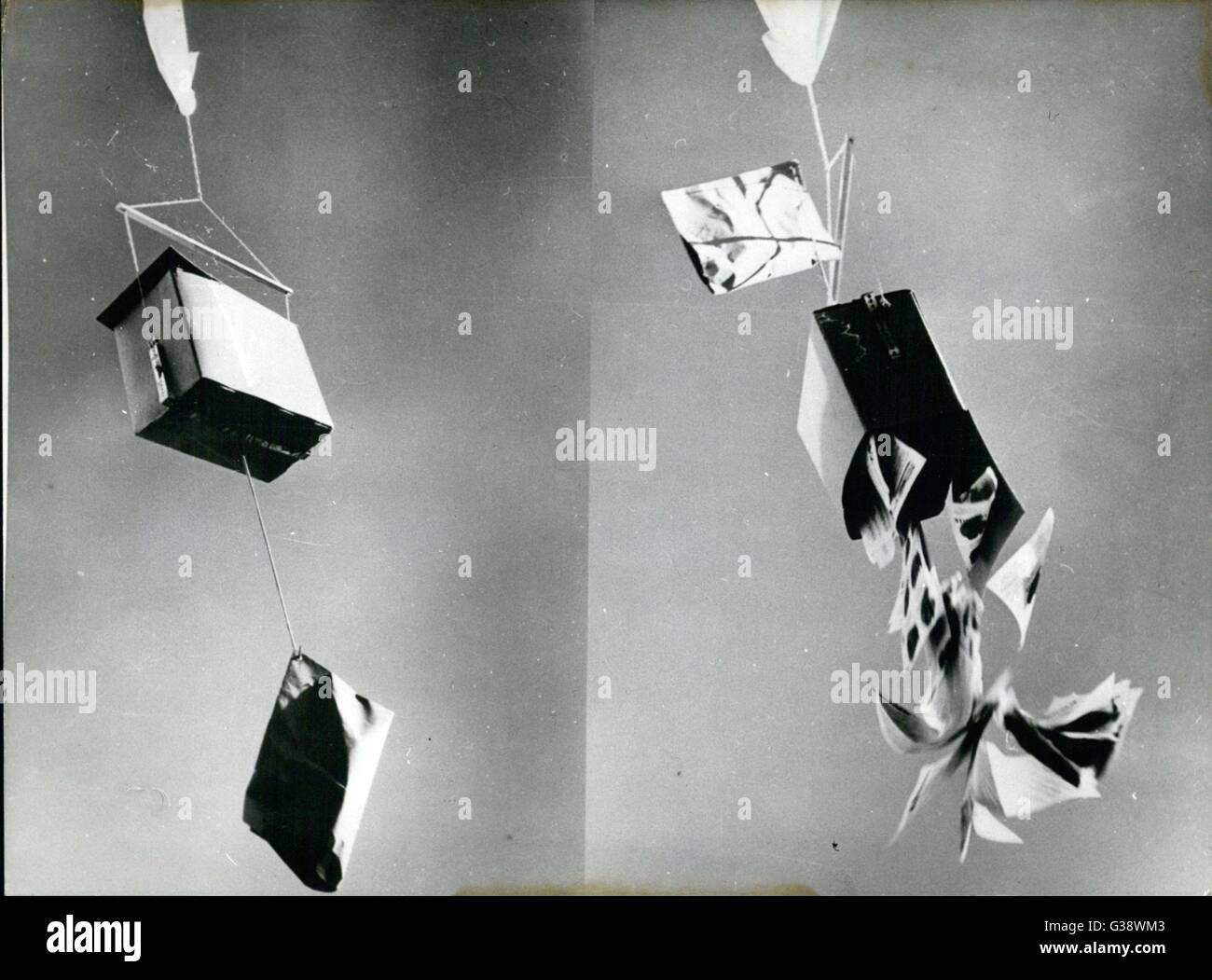 1965 - war leaflet paper drop warning (Credit Image: © Keystone ...
