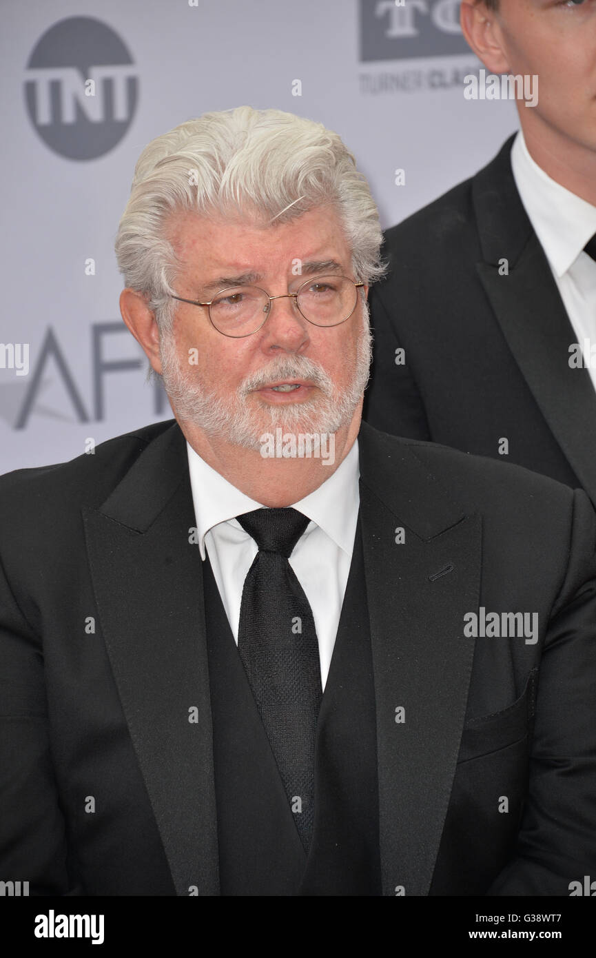 Los Angeles, USA. 09th June, 2016. Director George Lucas at the 2016 ...