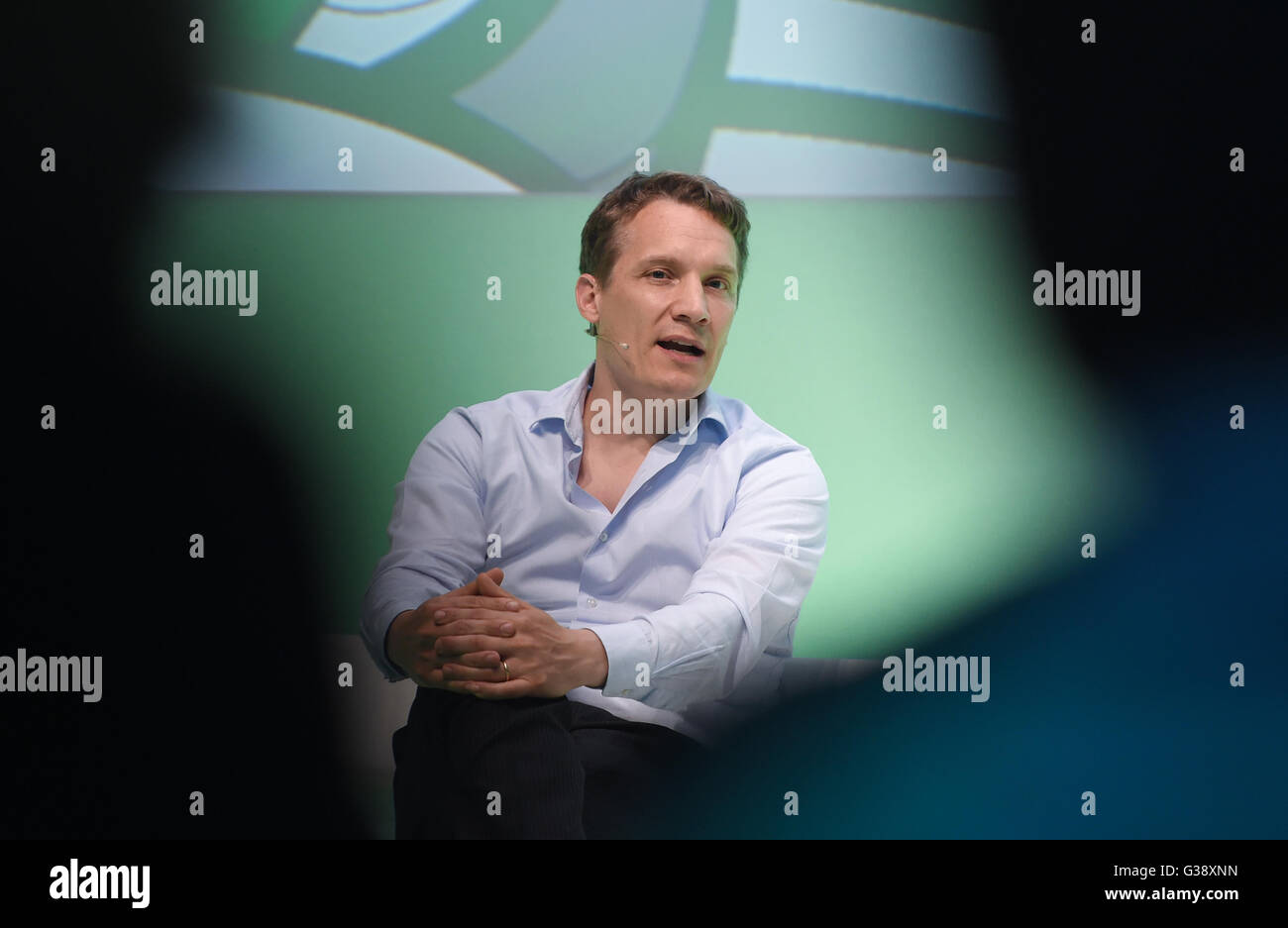 Rocket Internet CEO Oliver Samwer speaks during the internet conference ...