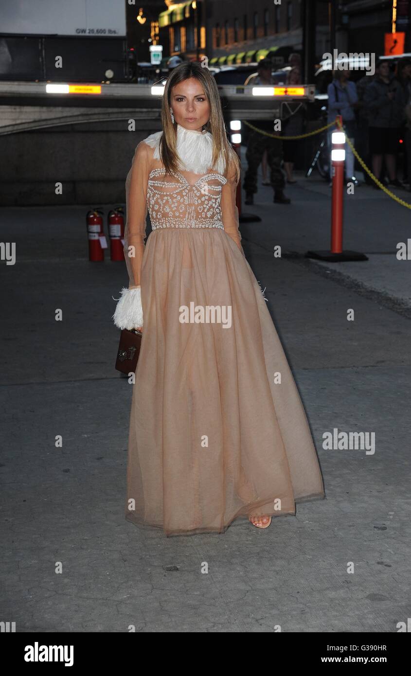 New York, NY, USA. 9th June, 2016. Holly Bernesser Foley at arrivals ...