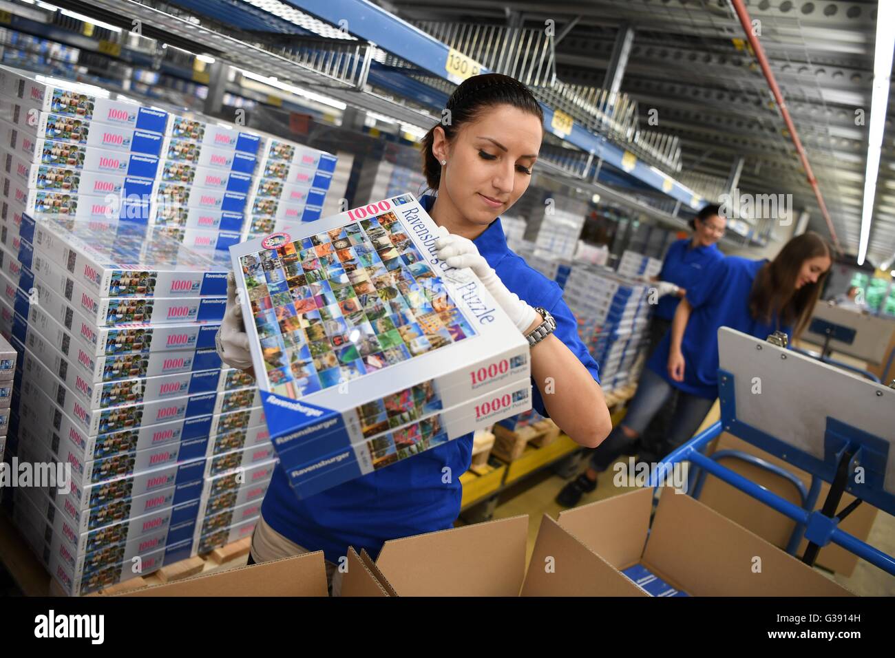 Ravensburg, Germany. 8th June, 2016. ILLUSTRATION - View of the ...