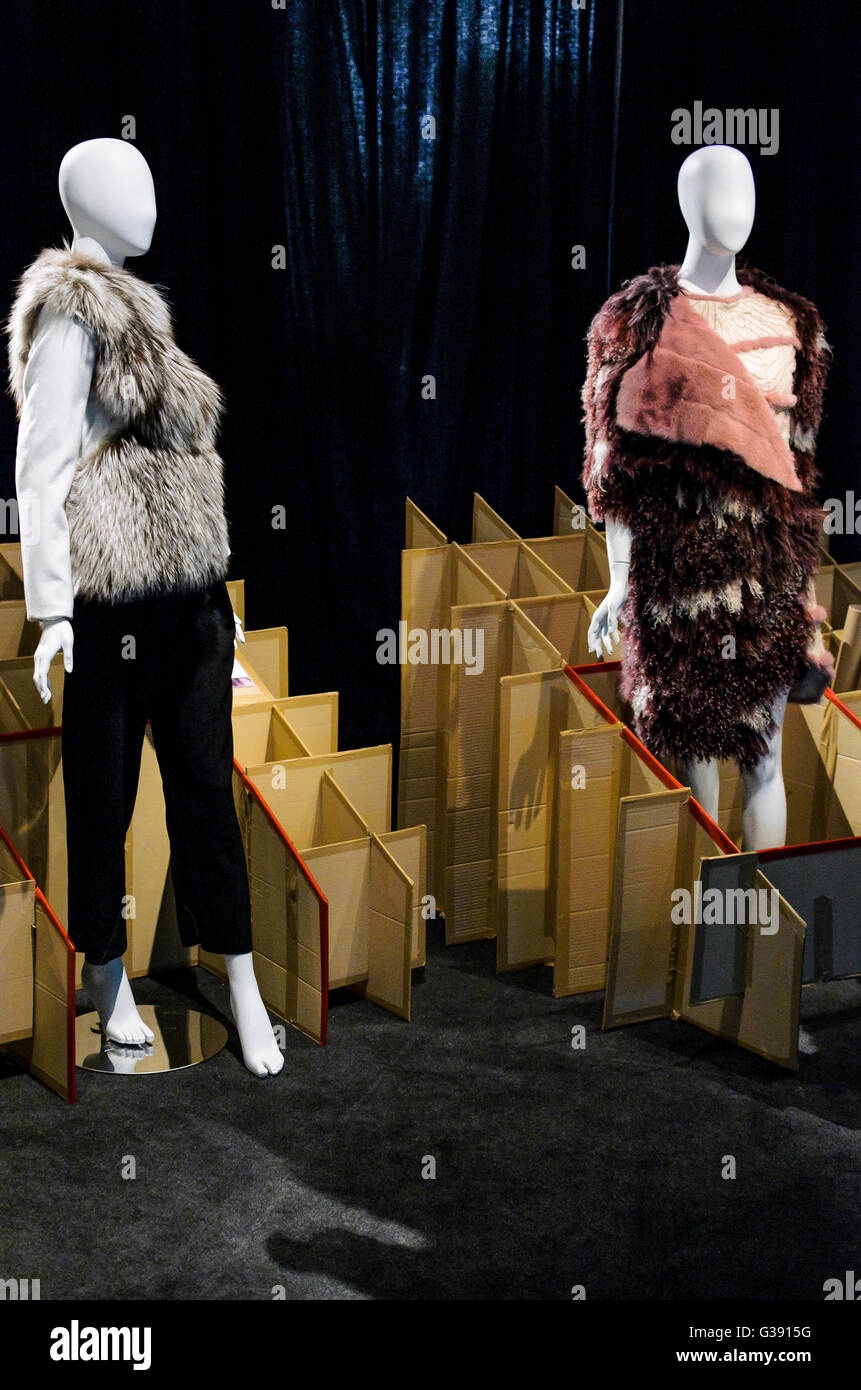 Madrid, Spain, 10th June 2016. Models view of new Spanish designers ...