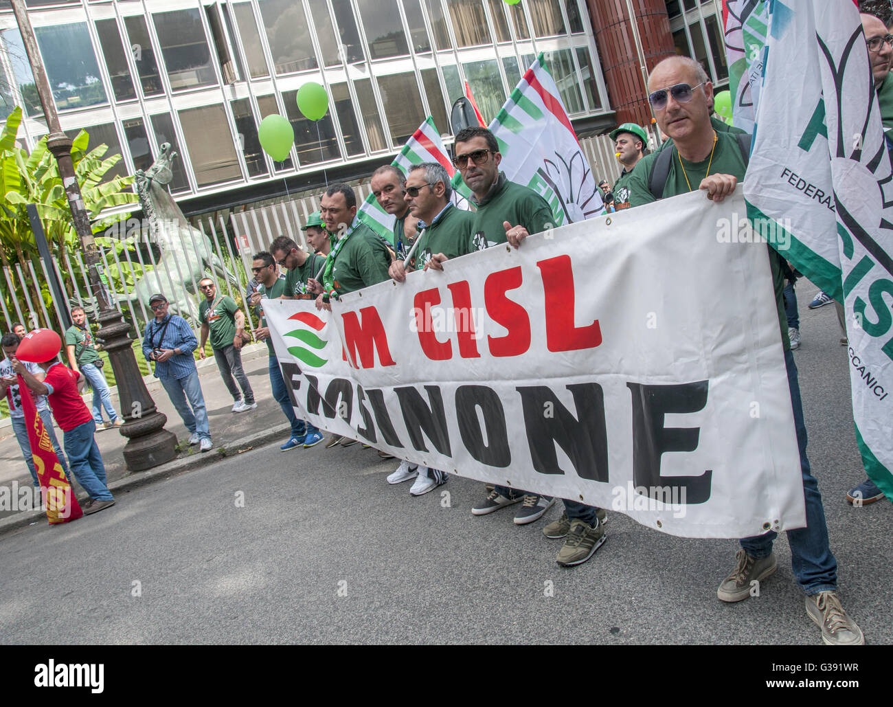 Rome, Italy. 10th June, 2016. General strike and regional event up ...