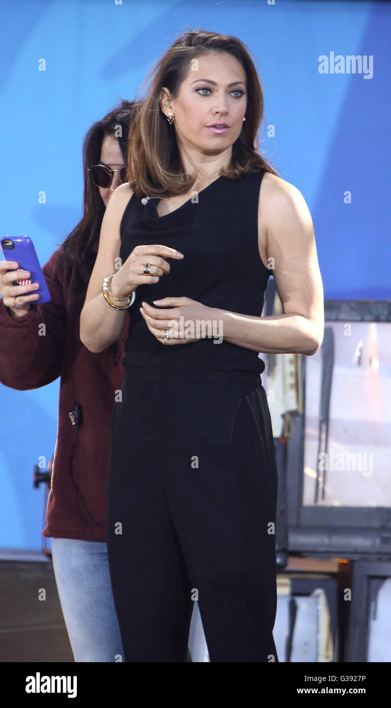 New York, New York, USA. 10th June, 2016. 'GMA' weatherperson GINGER ...