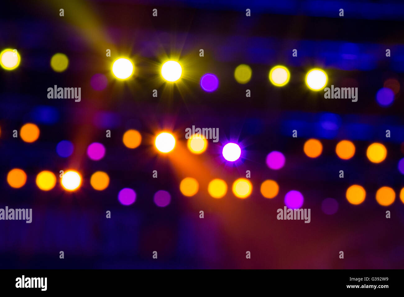 Defocused lights Stock Photo - Alamy
