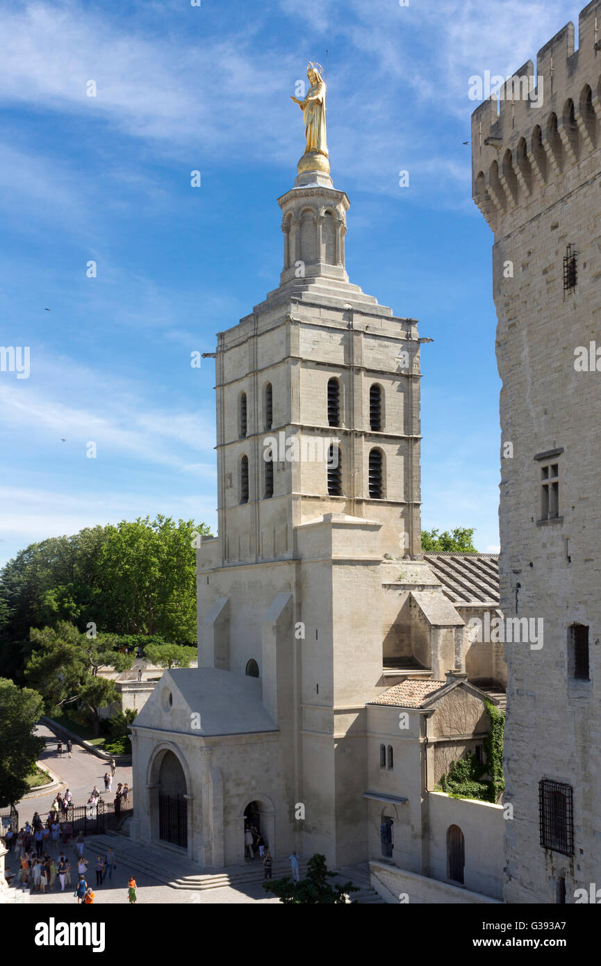 Palais des Papes Palace Avignon France Stock Photo - Alamy