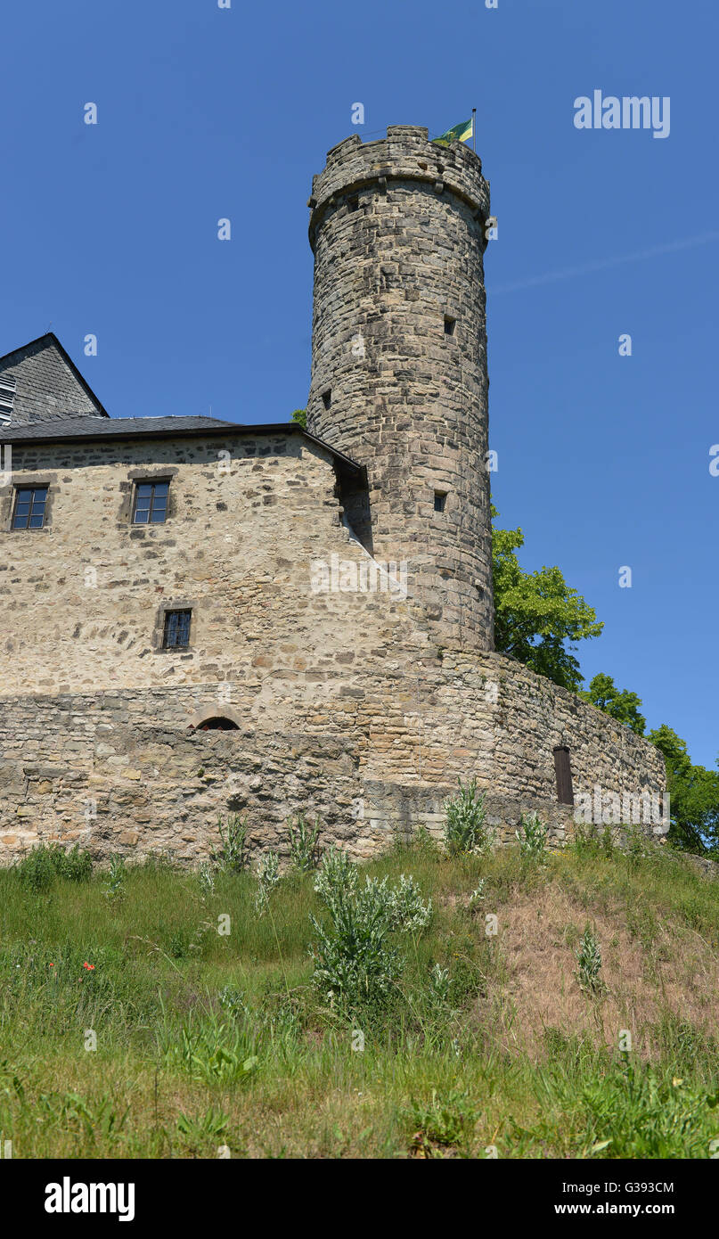 Castle Greifenstein, Bad Blankenburg, Thuringia, Germany Stock Photo ...