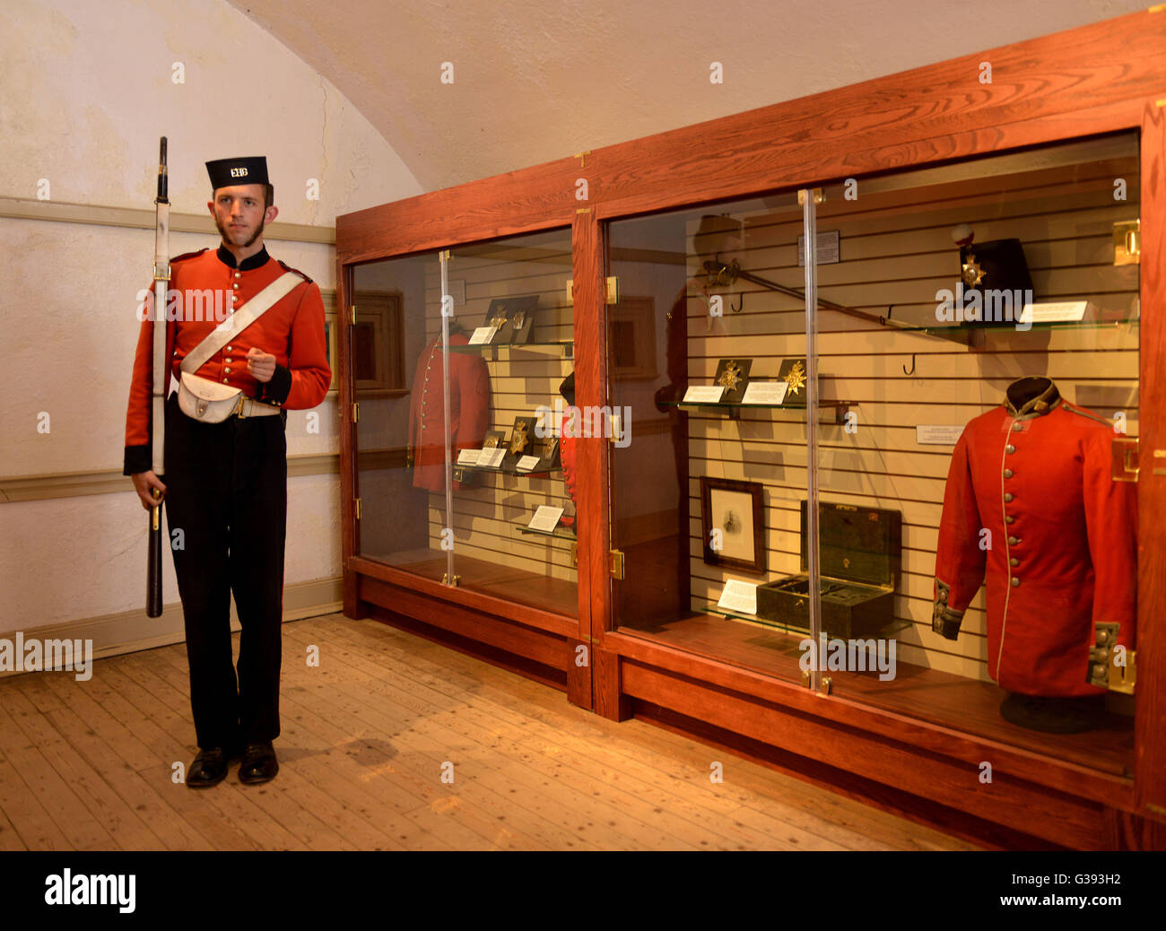 Soldier, Fort Henry, Kingston, Ontario, Canada Stock Photo - Alamy