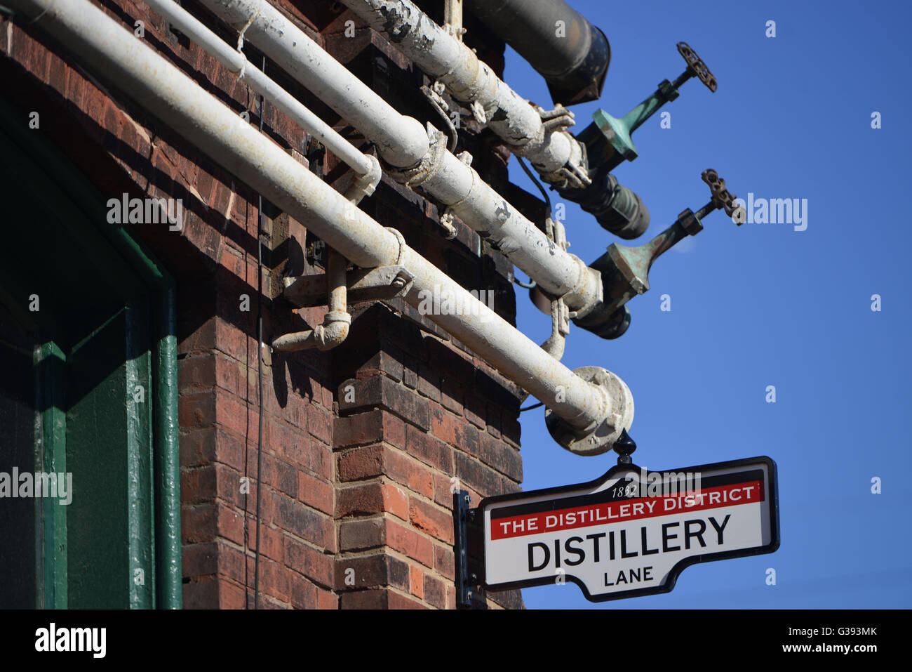 The distillery district sign hi-res stock photography and images - Alamy