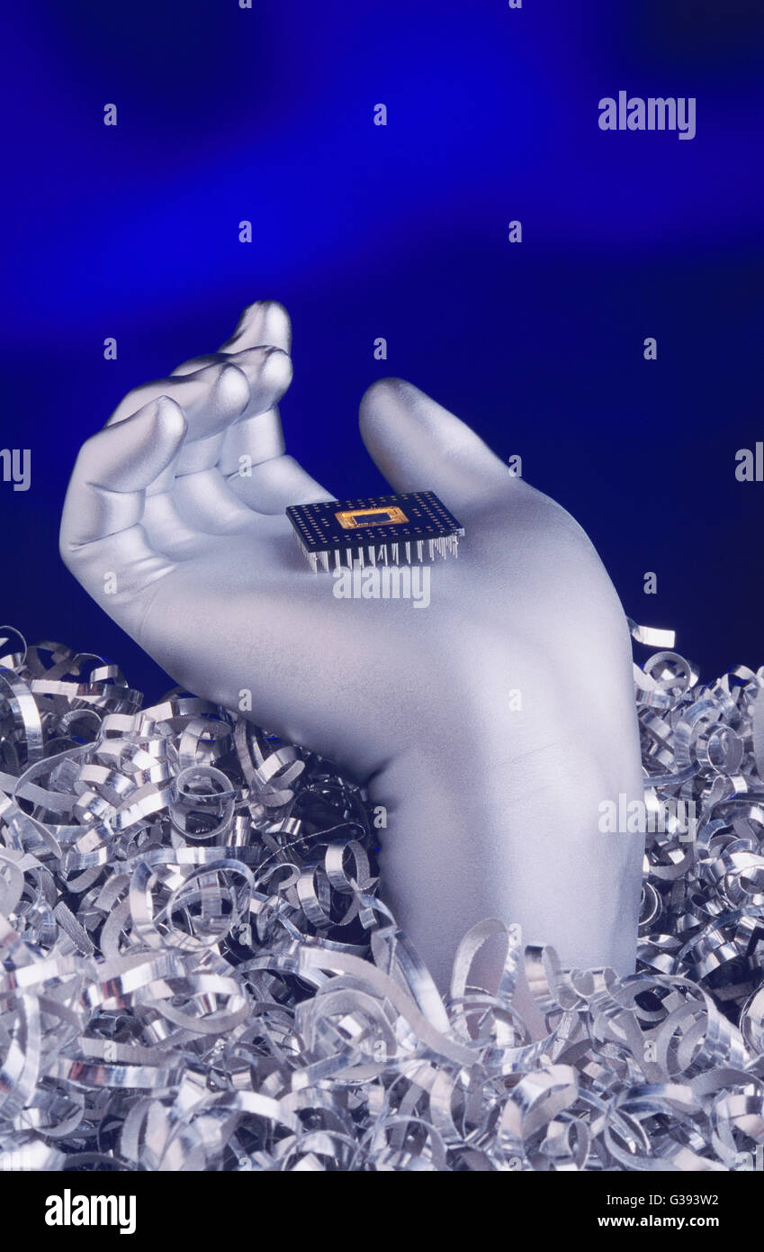 The silver hand hi-res stock photography and images - Alamy