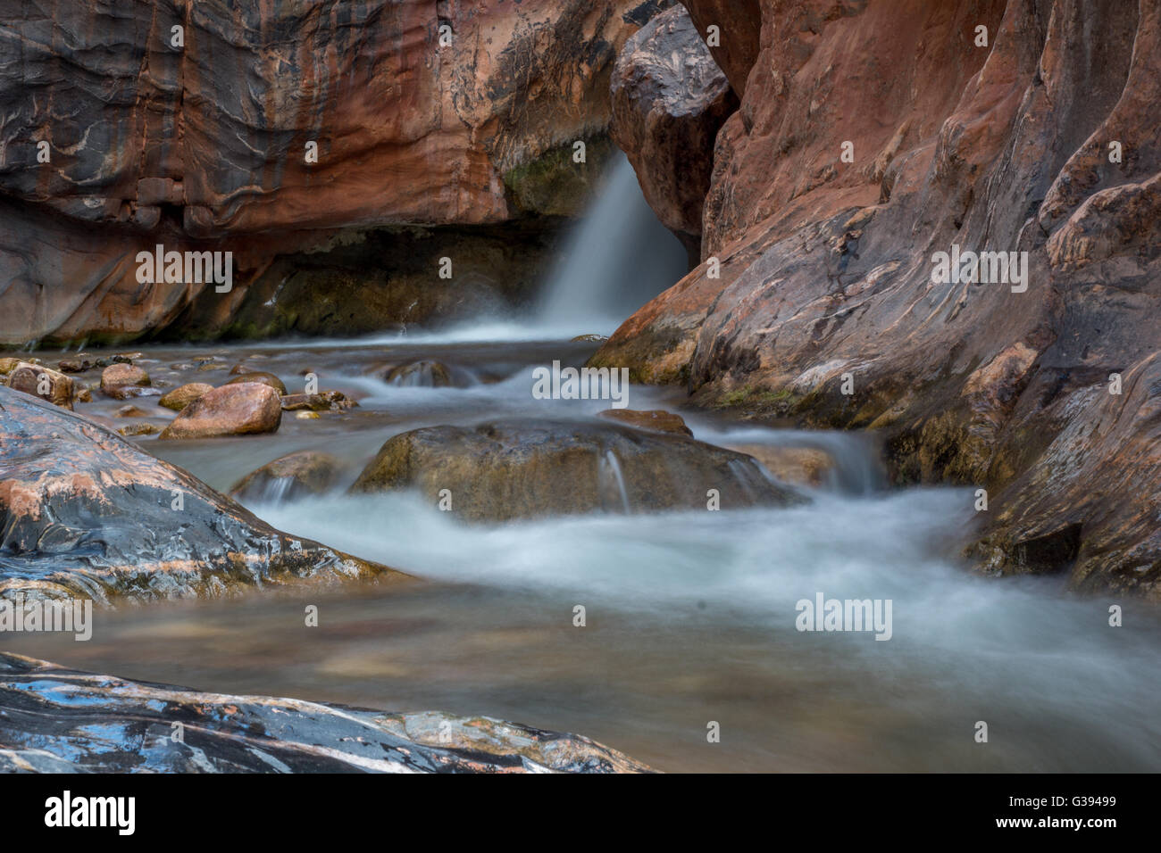 Shinumo falls grand canyon national hi-res stock photography and images ...