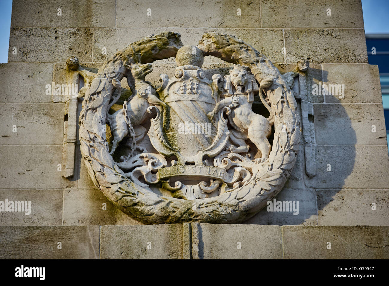Monument coat arms in hi-res stock photography and images - Alamy
