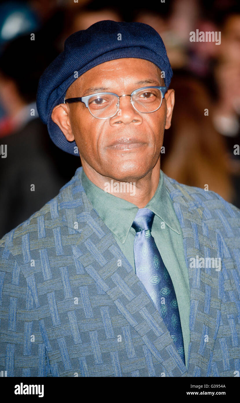 Samuel L Jackson at the UK Film Premiere of 'Captain America: The ...