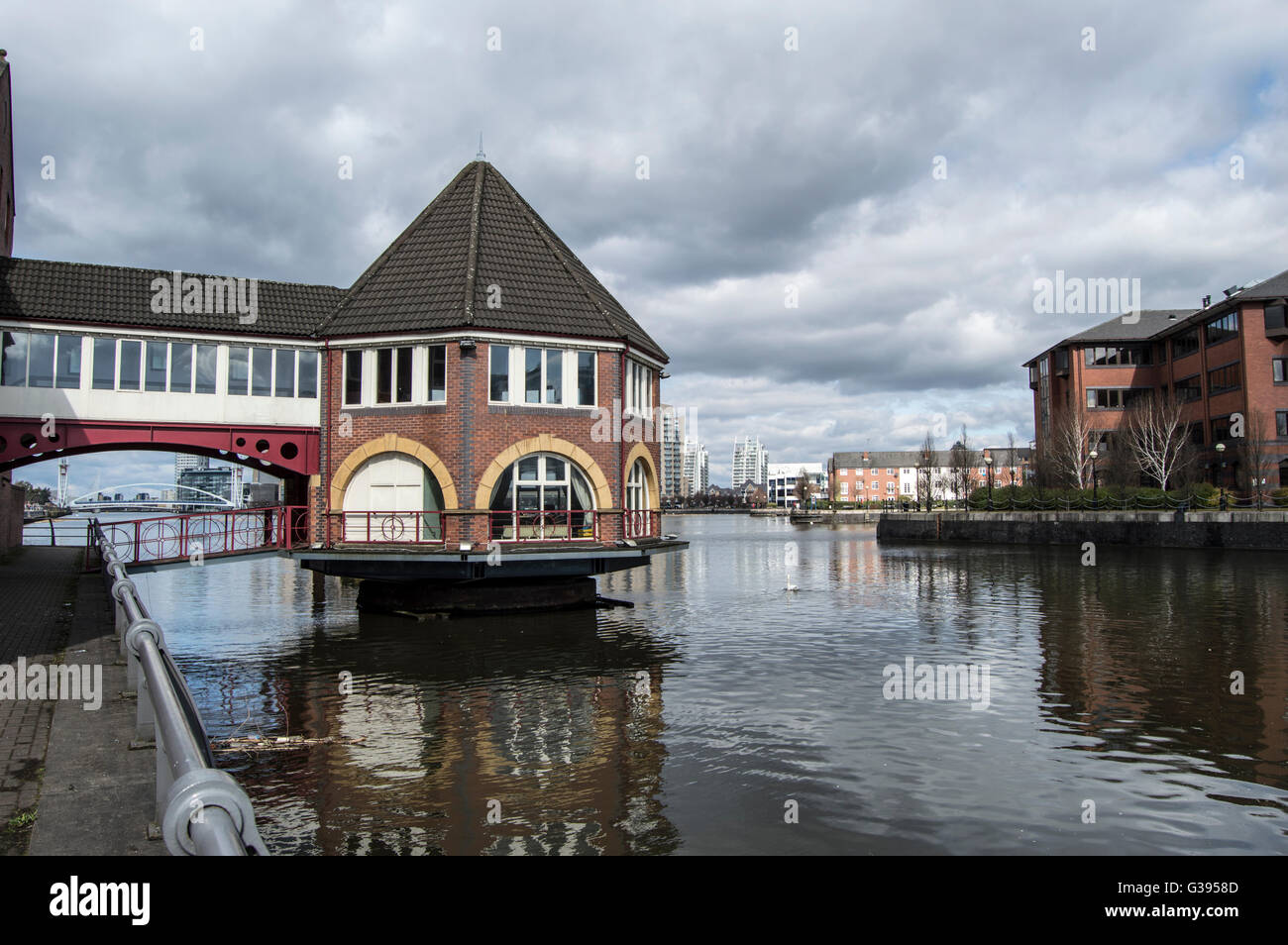 House on the River Irwell Stock Photo - Alamy