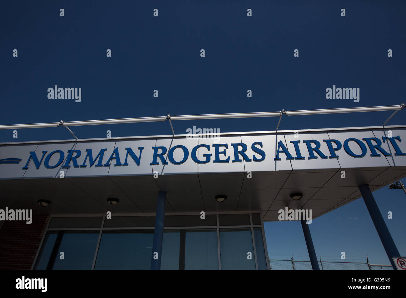 Kingston Norman Rogers Airport passenger terminal in Kingston Ont., on ...