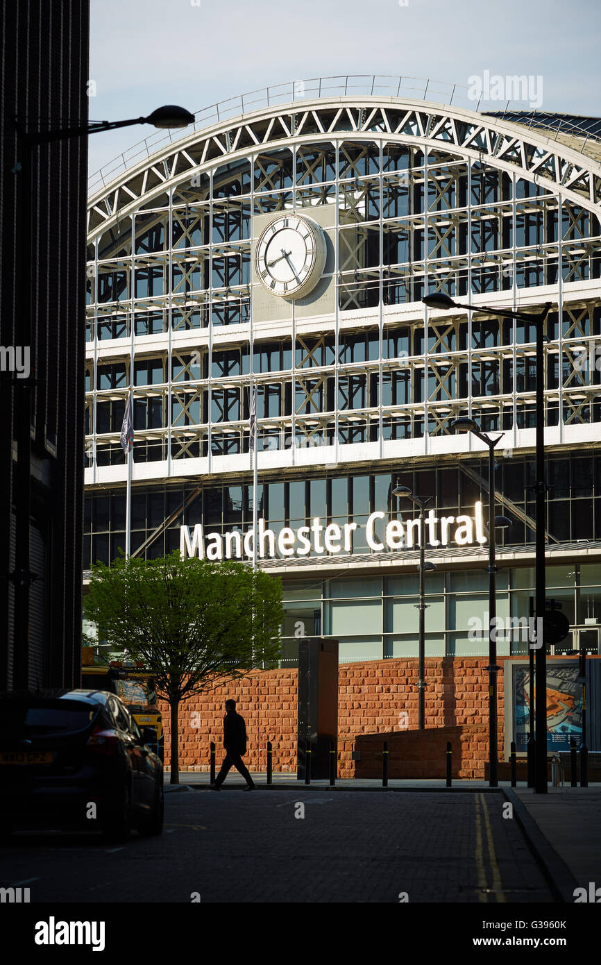 Manchester Central front end exterior Stock Photo - Alamy