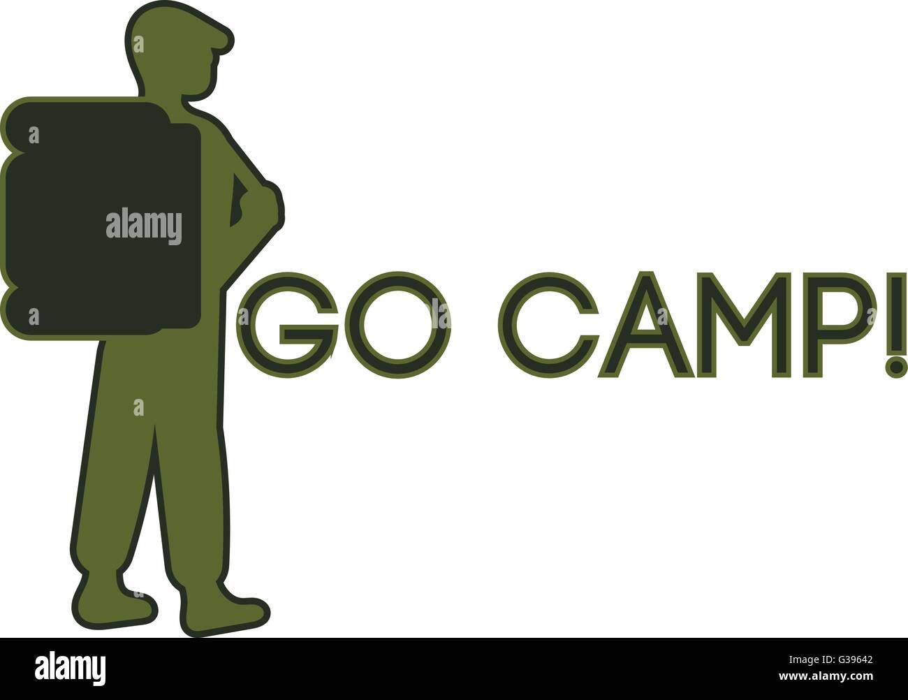 Park and campground Stock Vector Images - Alamy