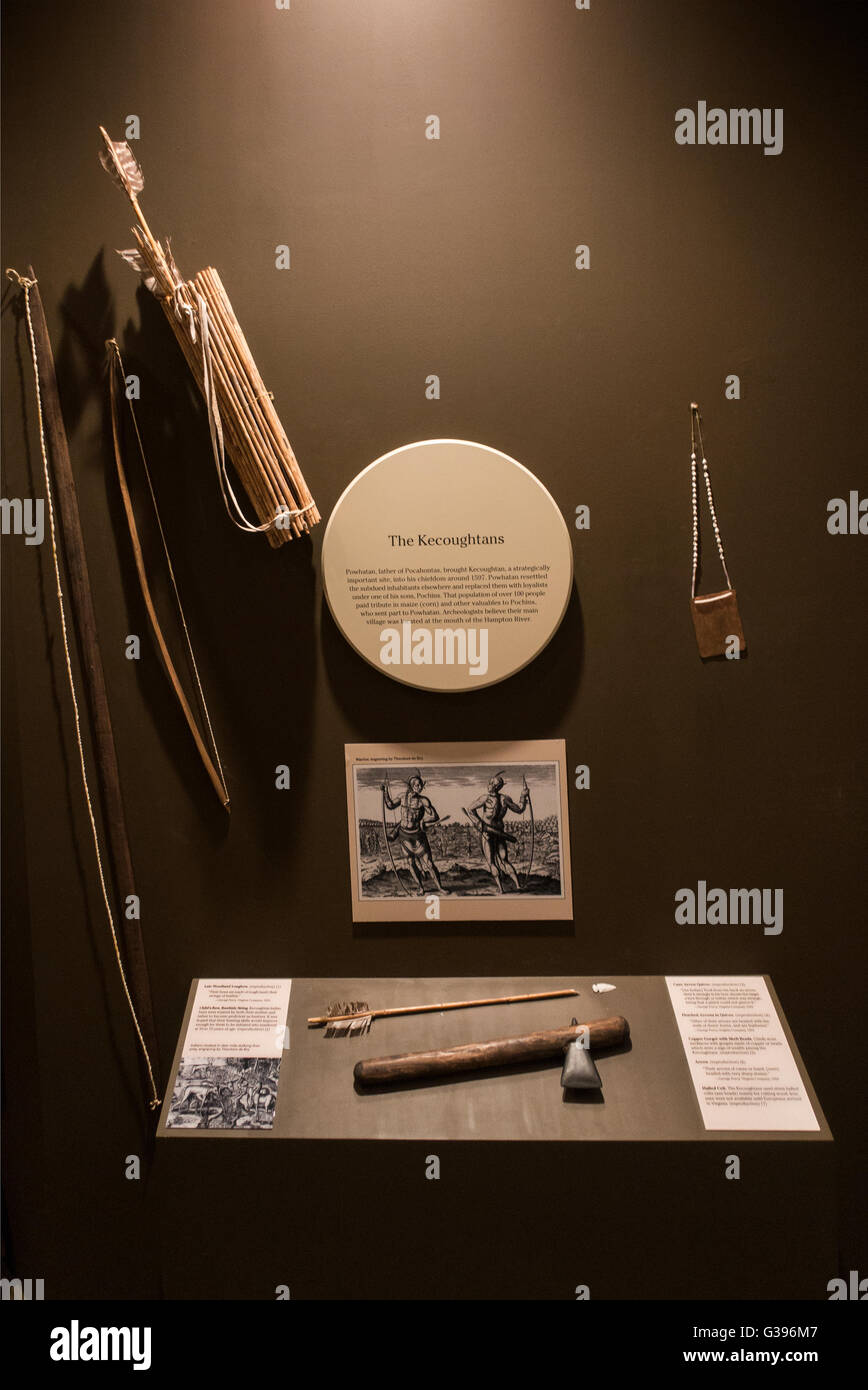 Hampton History museum and visitors center Virginia Stock Photo - Alamy