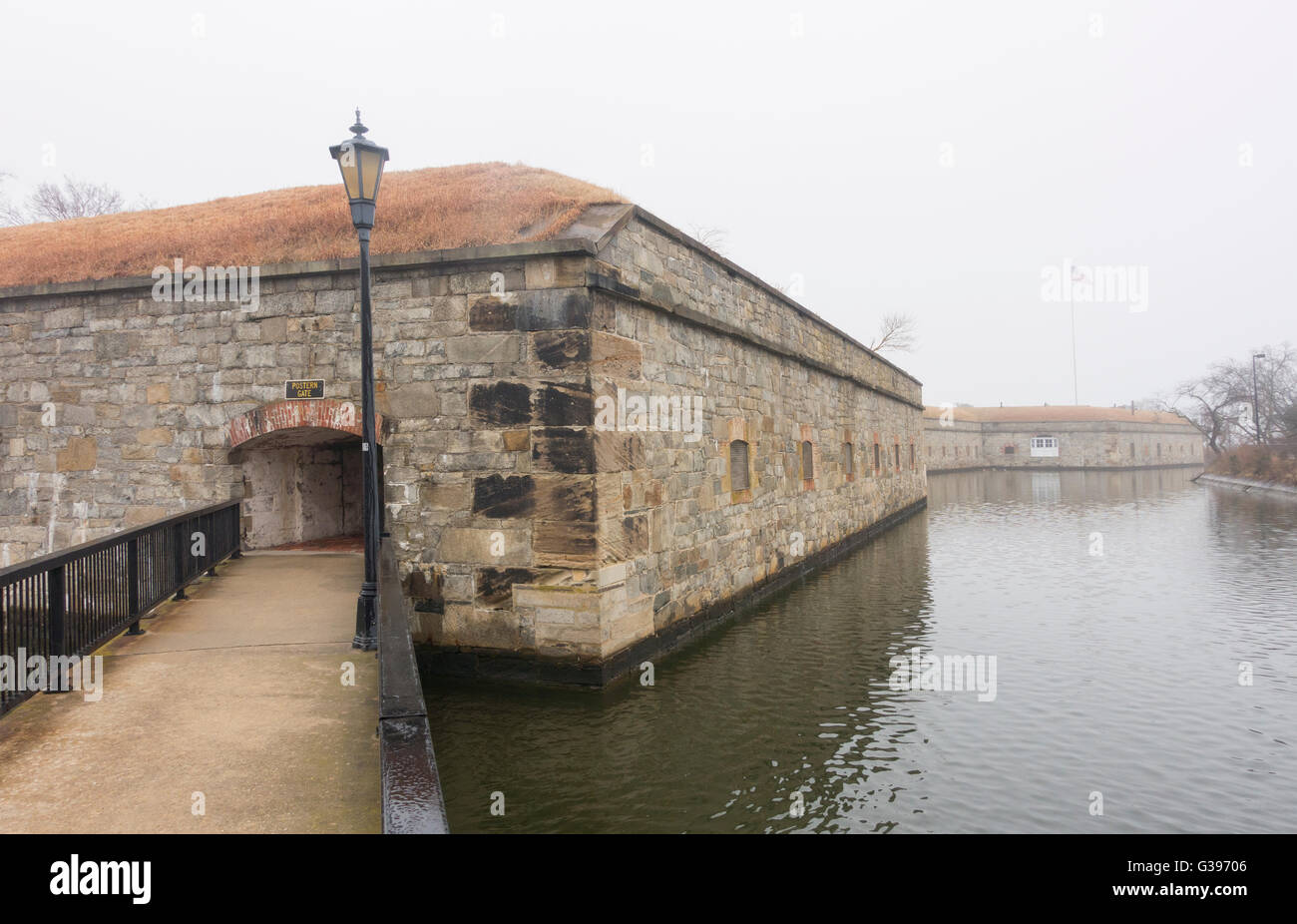 Casemate museum Fort Monroe Hampton Roads Virginia Stock Photo - Alamy