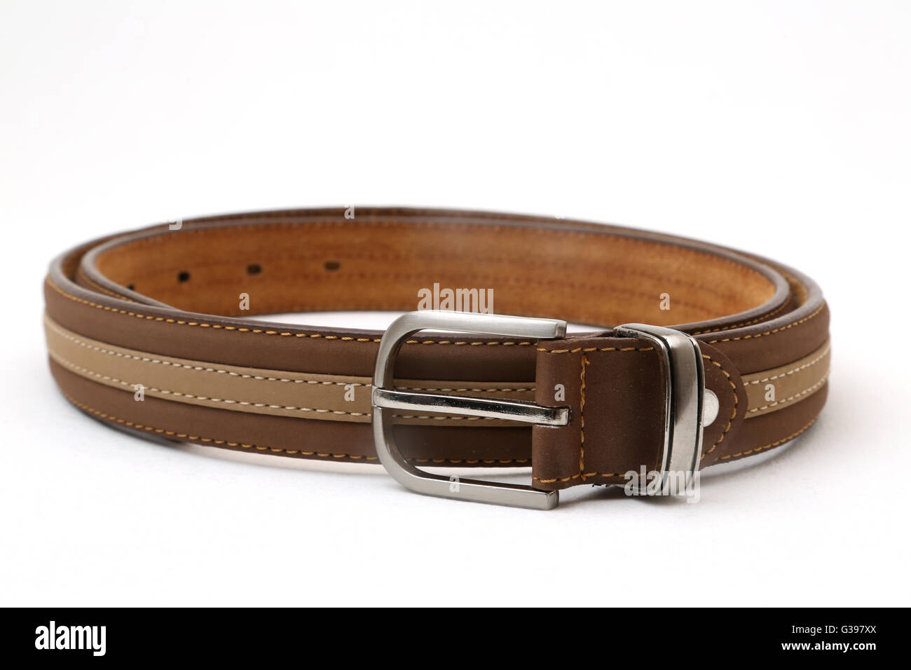 Leather belt buckle hi-res stock photography and images - Alamy
