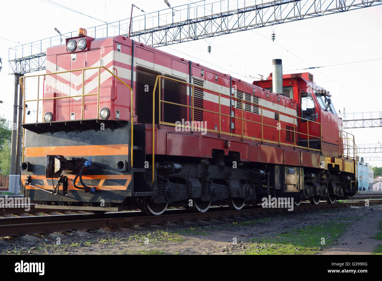 Shunting locomotive hi-res stock photography and images - Alamy