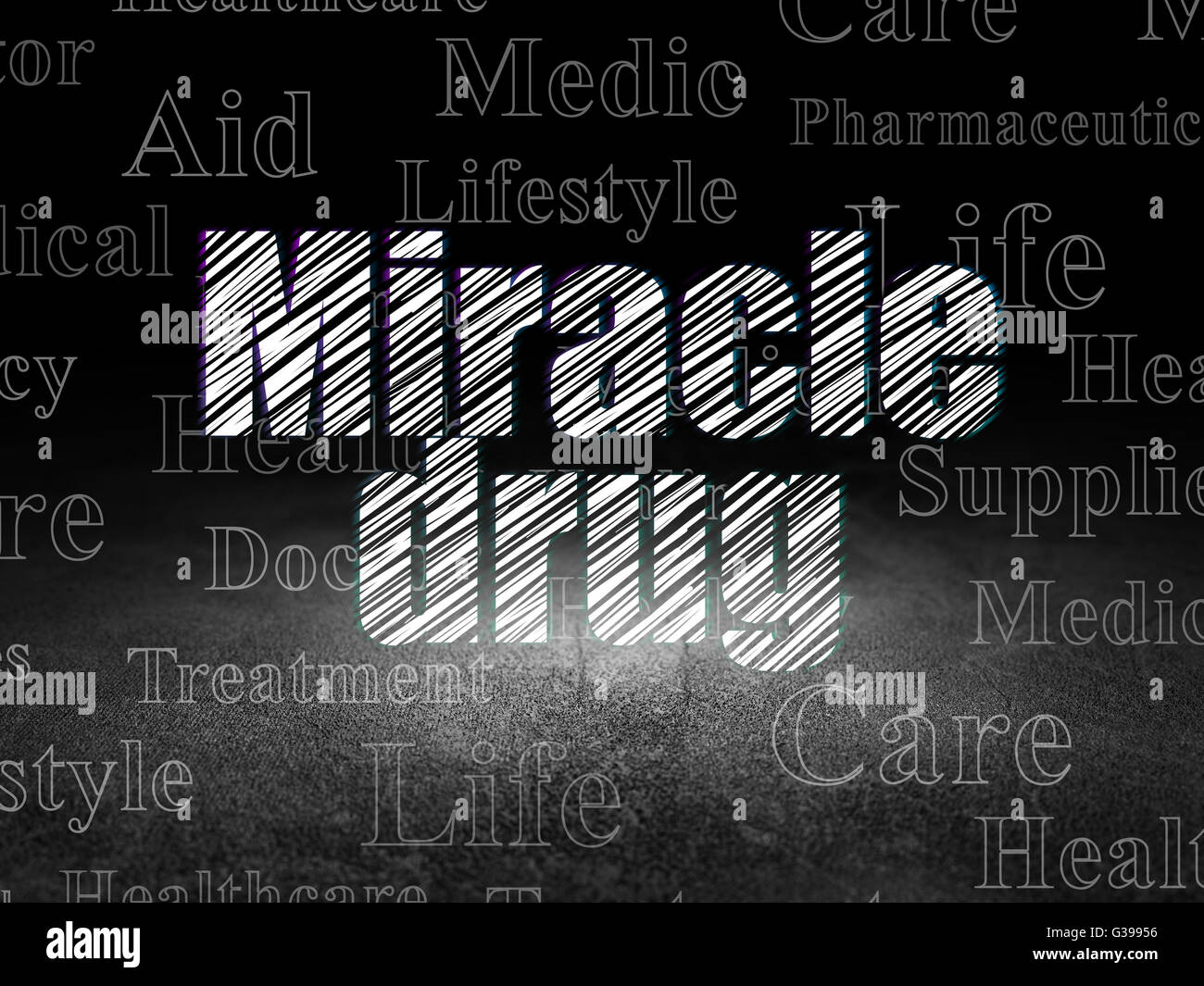 Medicine concept miracle drug hi-res stock photography and images - Alamy