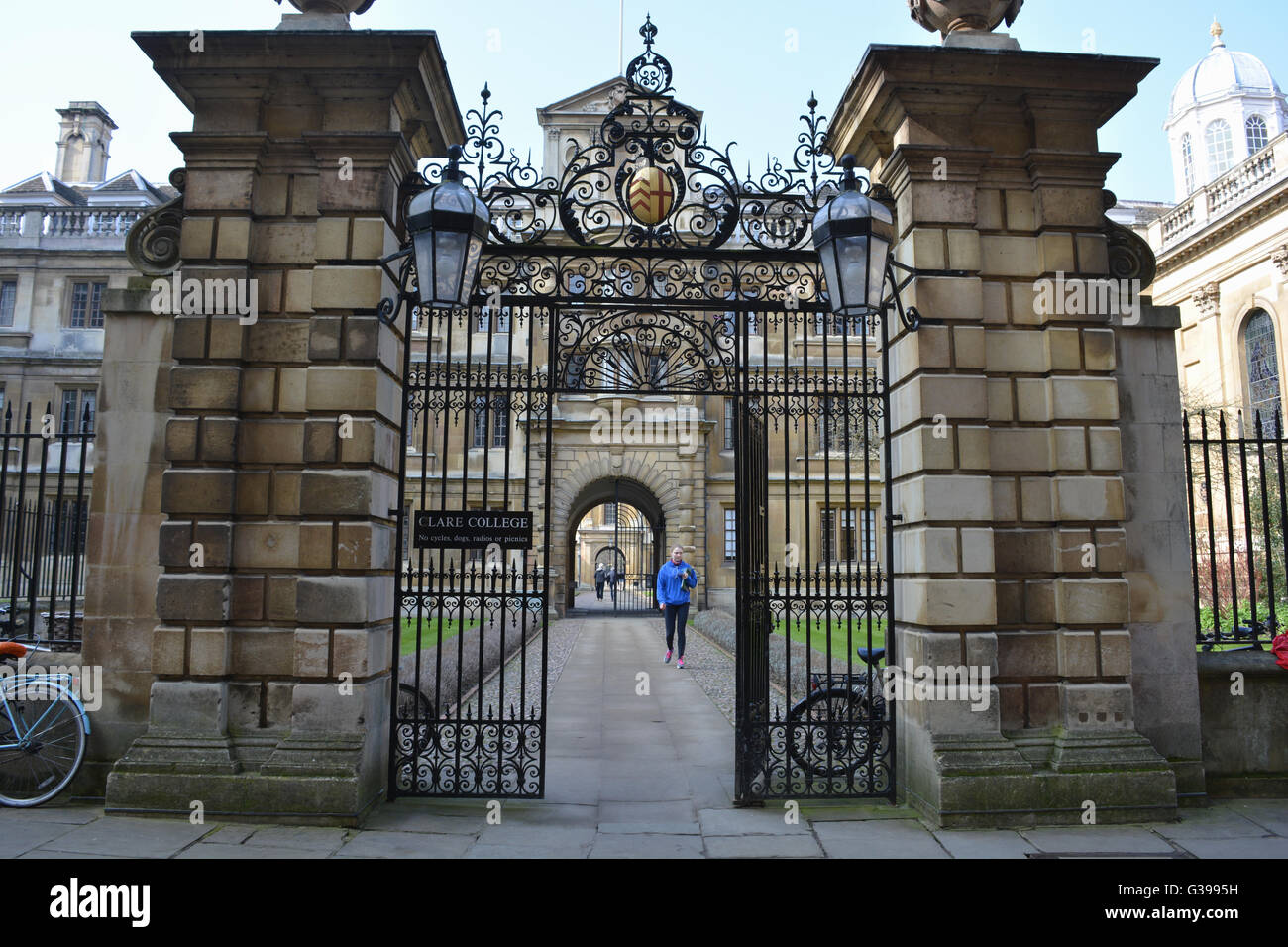 Wrought iron gates perspective hi-res stock photography and images - Alamy